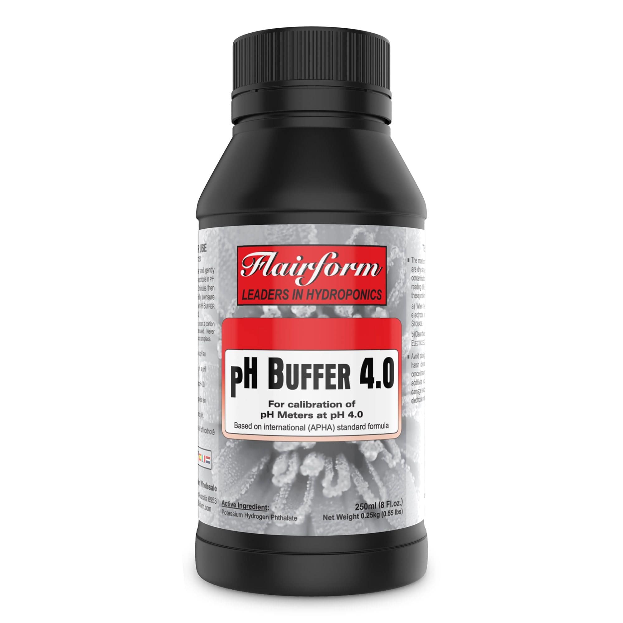 Flairform pH 4 Buffer Solution - 250ml & 1L