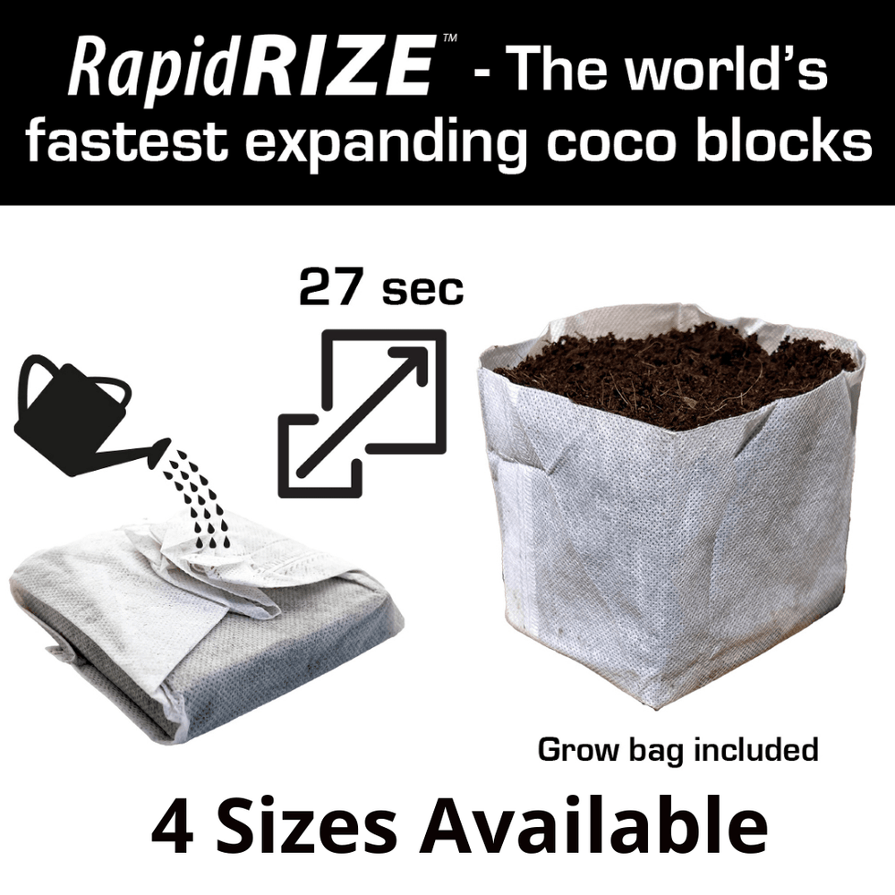 QuickGro Rapid Rize Coco Coir Block (4 Sizes)