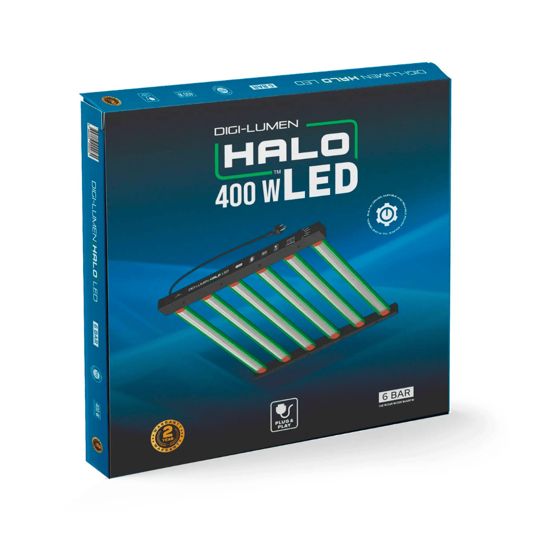 Digi-Lumen HALO 400W LED Grow Light – Full Spectrum, Dimmable