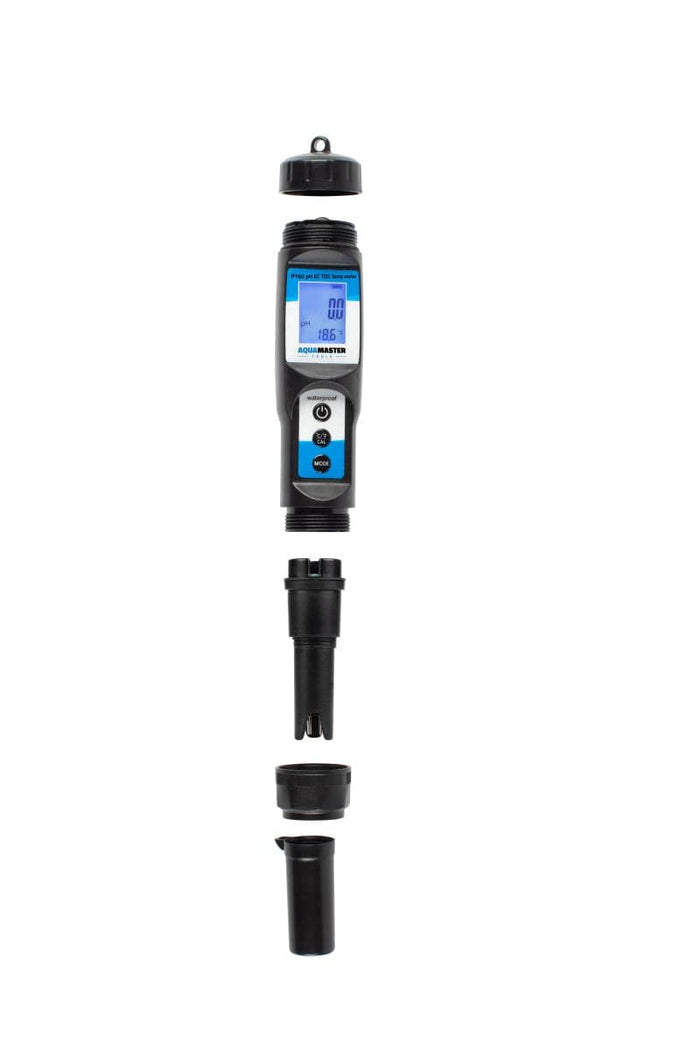 Aqua Master P160 Pro - 5-in-1 pH, EC, TDS, PPM, Temp meter