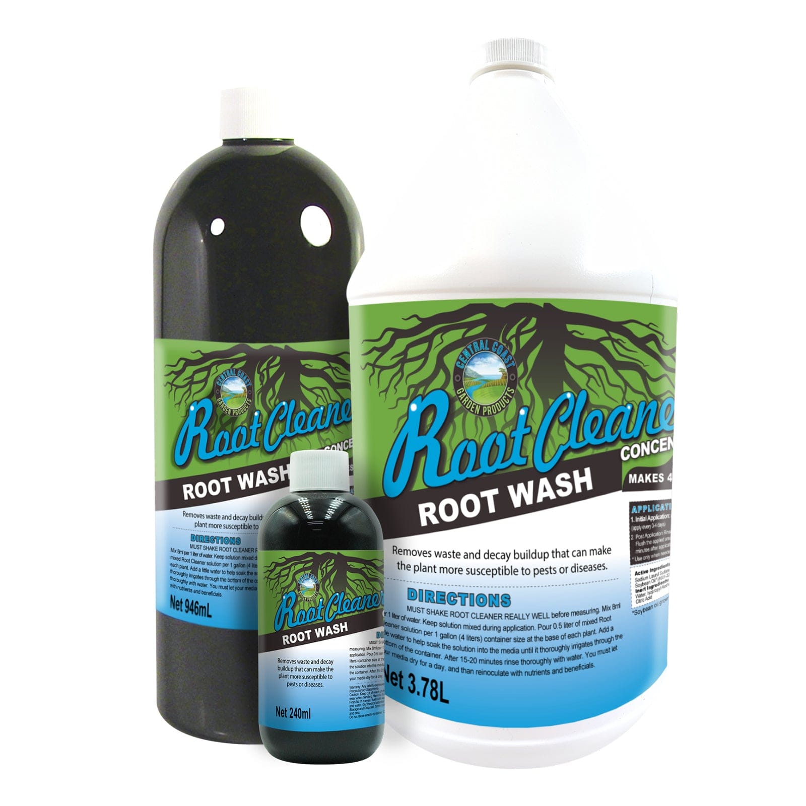 Root Cleaner 236ml / 960ml - Central Coast Garden USA