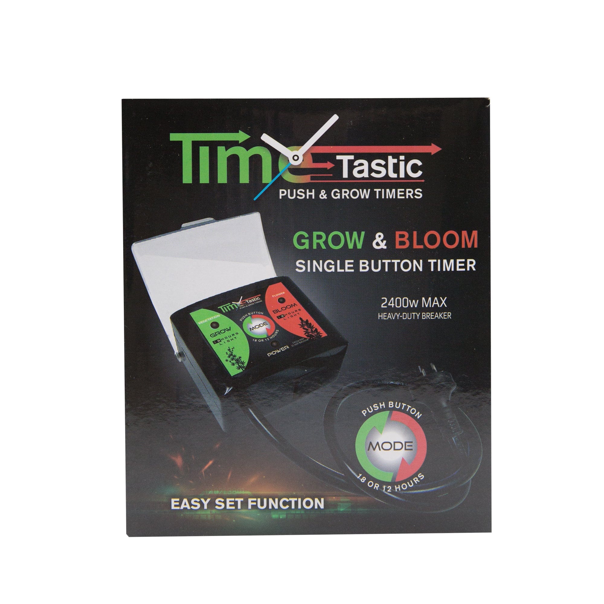 TimeTastic - Easy Set Light Timer for Growth Cycles