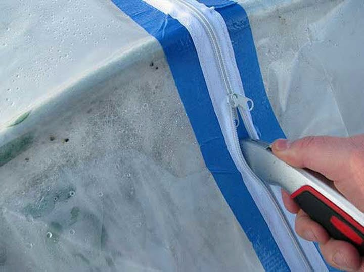 Zipper (For Mylar, Tarps & Greenhouses)